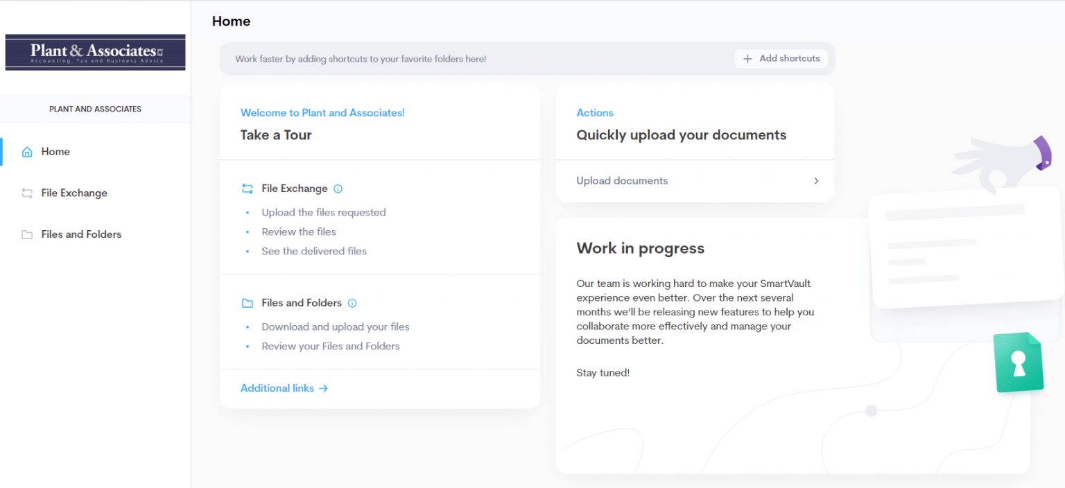 New Year, New Look for SmartVault - Plant & Associates | Accountants ...